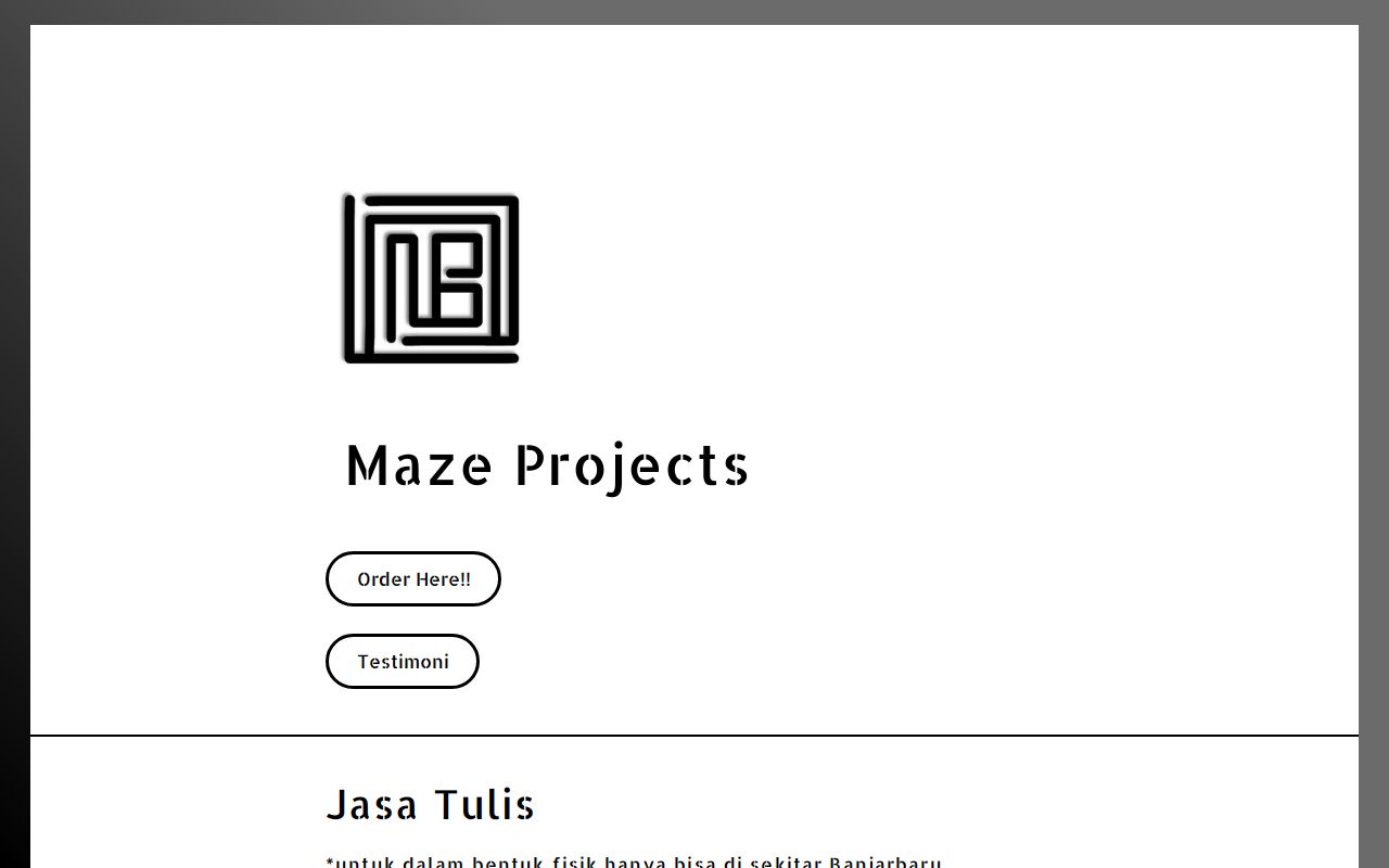 Maze Projects